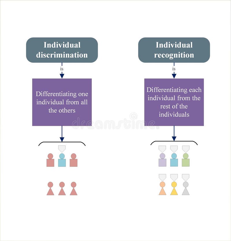 Individual Discrimination Versus Individual Recognition Stock ...
