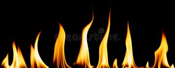 Individual flames stock image. Image of flare, decorative - 3322173