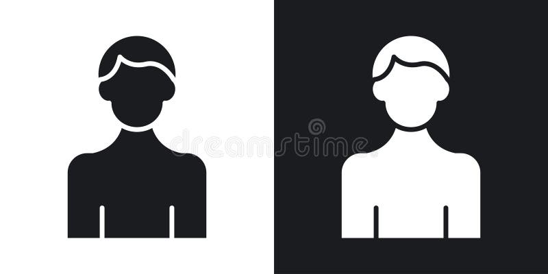 Individual Thin Line Vector Icon Set Stock Illustration - Illustration ...