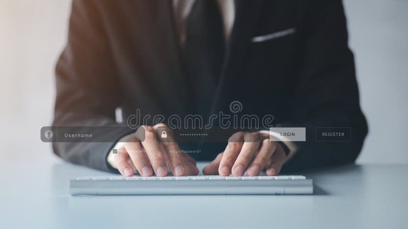 An Individual is Typing on a Keyboard Laptop Showing a Hologram ... An Individual is Typing on a Keyboard Laptop Showing a Hologram ...