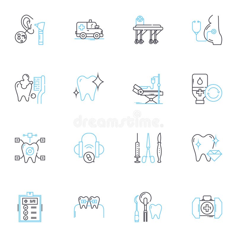 Individualized Approach Linear Icons Set. Personalization ...
