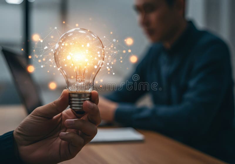 Connected Ideas stock illustration. Illustration of wood - 393659119