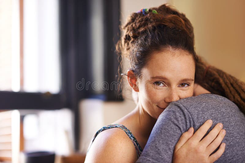 Individuals Together. Portrait of a Young Couple with Dreadlocks ...