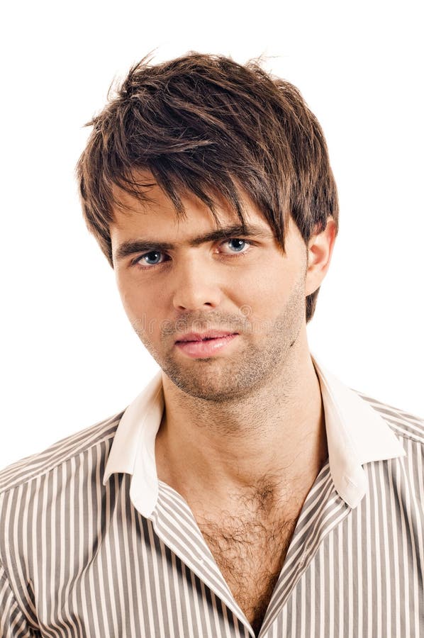 Individuo comprensivo imagen de archivo. Imagen de retrato - 24254035