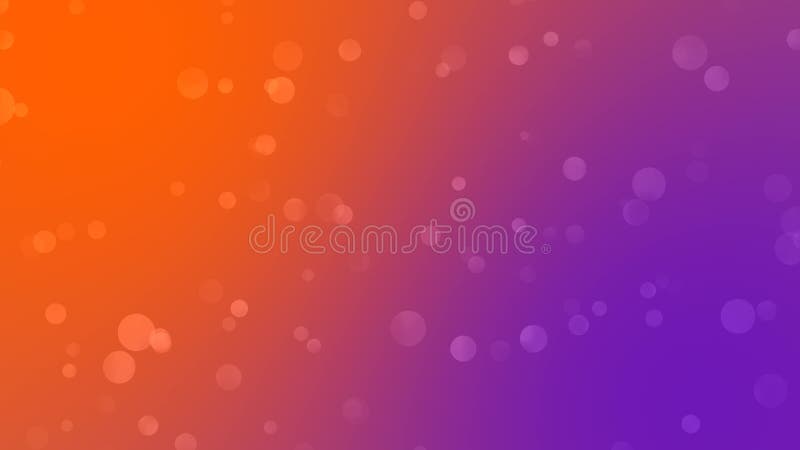 Indiviolet Sunset and Vivid Orange Bokeh Gradient Background Loop ...