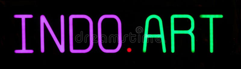 Indo Art Sign stock photo. Image of notice, indo, colorful - 29052726