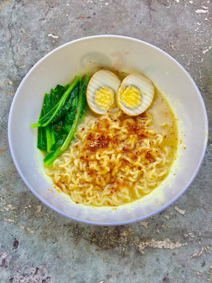 Indomie Noodle soup stock image. Image of noodle, indomiecurry - 206804807