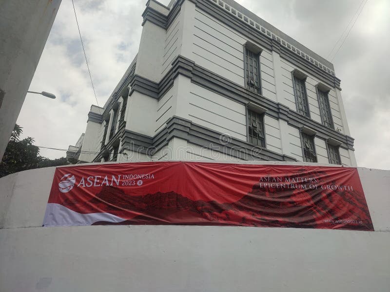 Indonesia Asean Epicentrum of Growth Nature Office? Editorial Stock ...