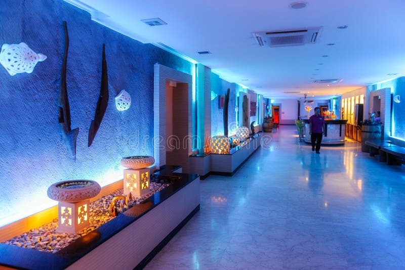 The spa hall stock photo. Image of kuta, beds, skyscrapers - 30256642