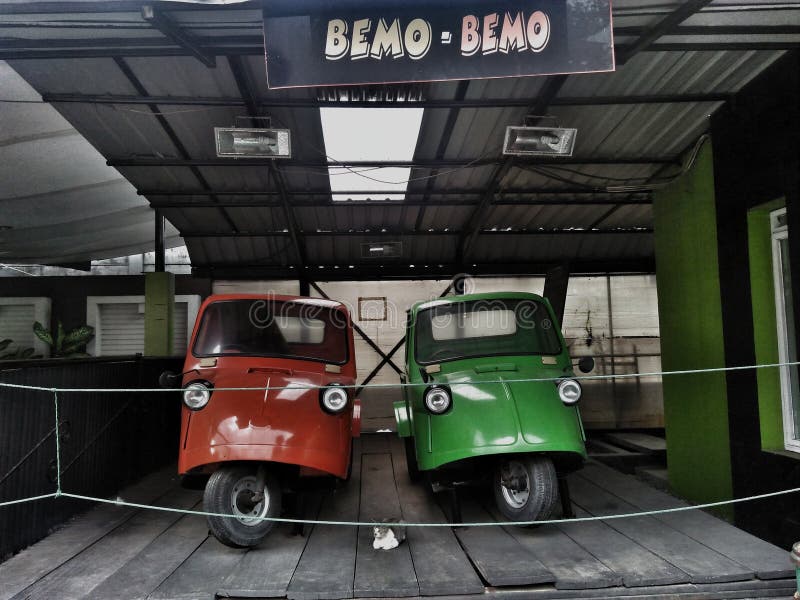 Indonesia car bemo stock photo. Image of green, indonesia - 208803620