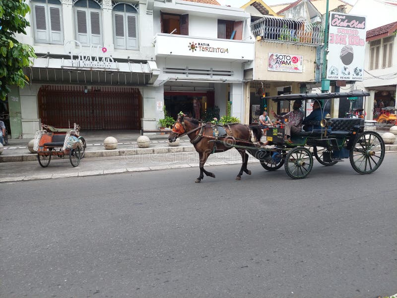 Indonesia, 03 December 2022 : Delman is a Traditional Vehicle Editorial ...