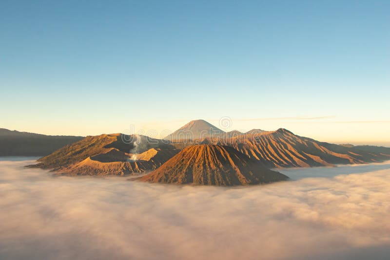 Indonesia Famous Place Attraction for Tourist Mount Bromo in East Java ...