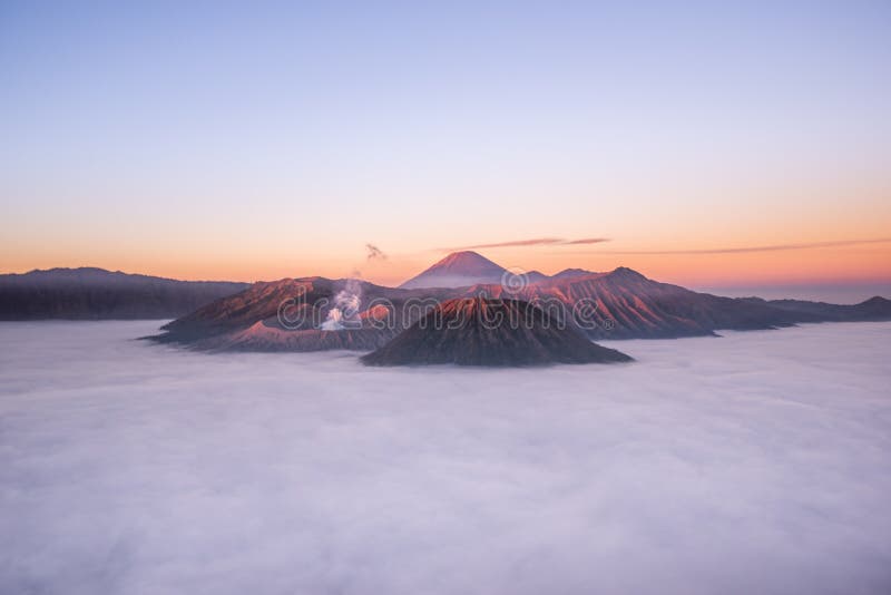 Indonesia Famous Place Attraction for Tourist Mount Bromo in East Java ...