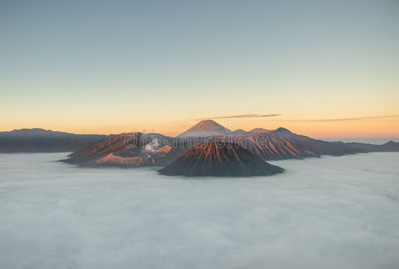 Indonesia Famous Place Attraction for Tourist Mount Bromo in East Java ...