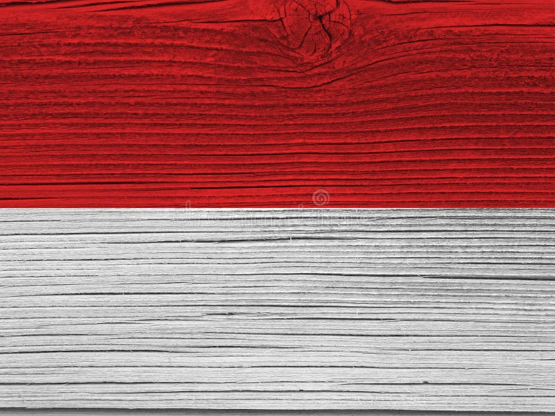 Indonesia Flag with Texture Stock Photo - Image of isolated, merdeka ...