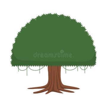 Indonesia Garuda Pancasila Banyan Tree Stock Illustrations – 6 ...