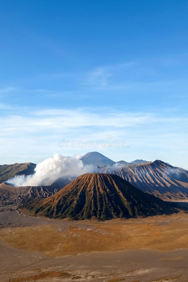 Indonesia. the Island of Java. View of the Bromo Volcano Stock Image ...