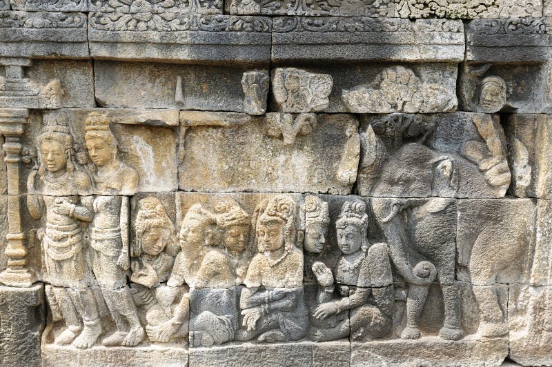 Indonesia, Java: mask stock image. Image of sculpture - 4275561