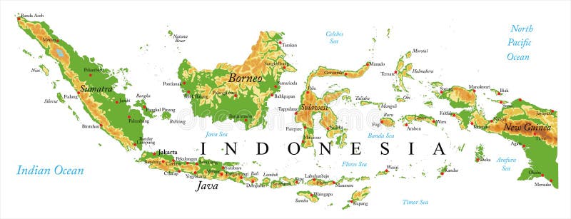 Indonesia Java Borneo Maps Map Of Borneo Where Is Borneo?