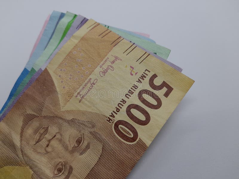 Indonesia Rupiah for All Payment Stock Photo - Image of people, text ...
