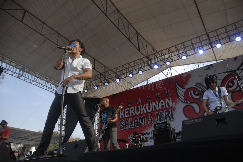 Indonesia S Legendary Rock Group Editorial Stock Image - Image of ...
