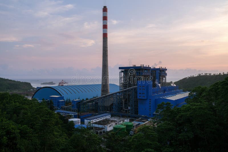 Indonesia S Power Generation Unit is Located on the South Coast ...