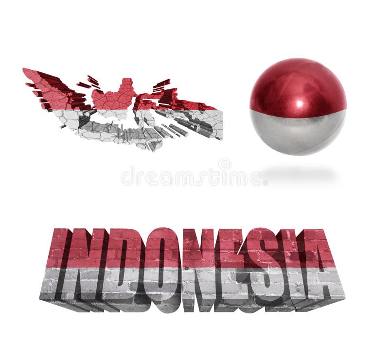 Indonesia Symbols stock illustration. Illustration of patriotism ...