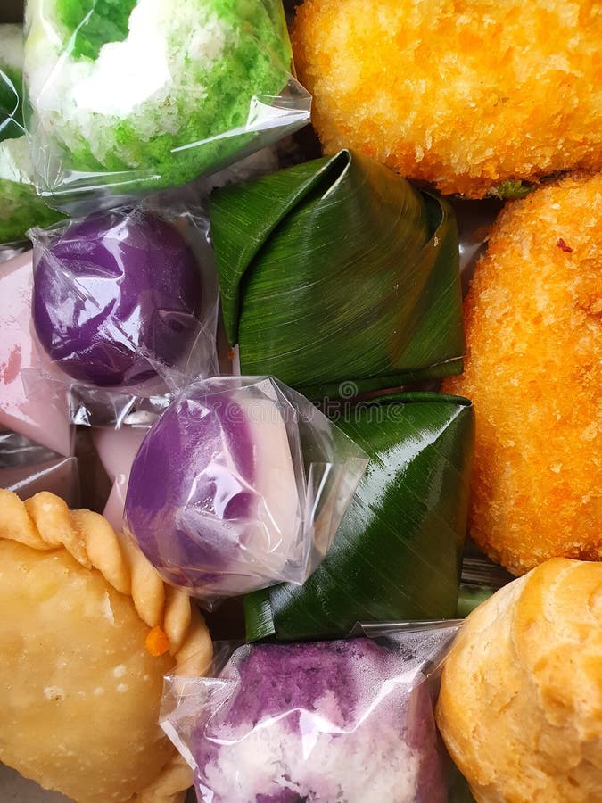Indonesia Tradisional Snack Food Stock Image - Image of tradisional ...