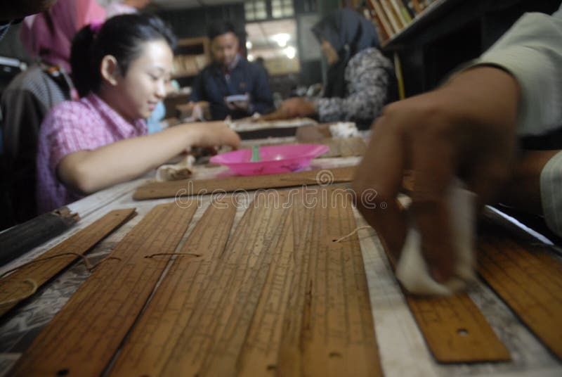 Indonesia Written Tradition Editorial Photography - Image of ...