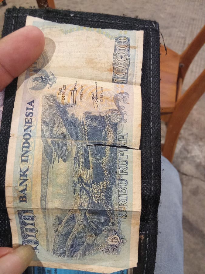 Indonesian Ancient Money Rp. 1000 Stock Image - Image of ancient, money ...