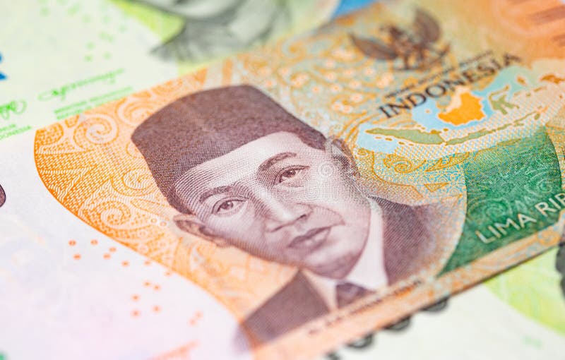 Indonesian banknotes stock image. Image of credit, legal - 267849401