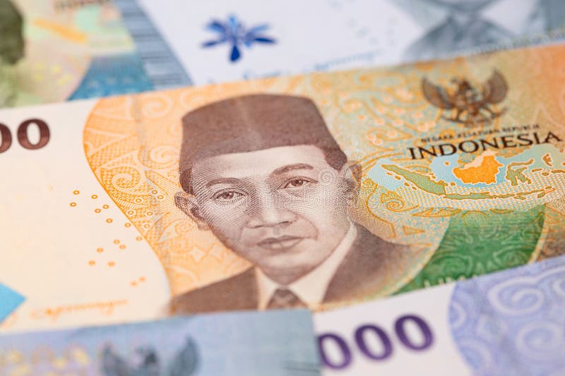 Indonesian banknotes stock photo. Image of investment - 271707426
