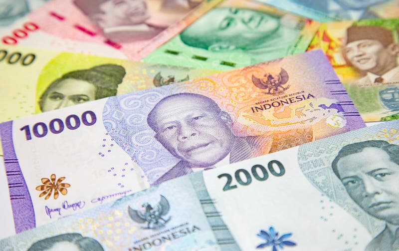 Indonesian banknotes stock photo. Image of expense, debt - 271707482