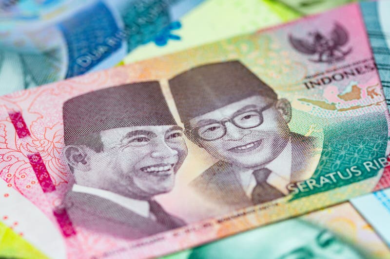 Indonesian banknotes stock photo. Image of sign, note - 319772602