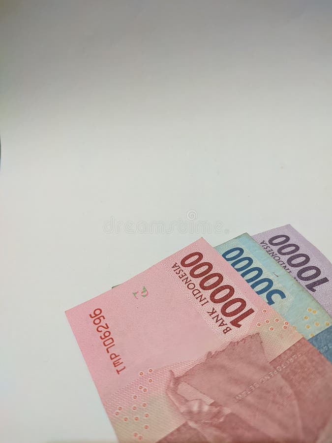 Indonesian Banknotes with Different Values Stock Image - Image of ...
