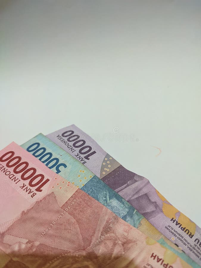 Indonesian Banknotes with Different Values Stock Photo - Image of ...