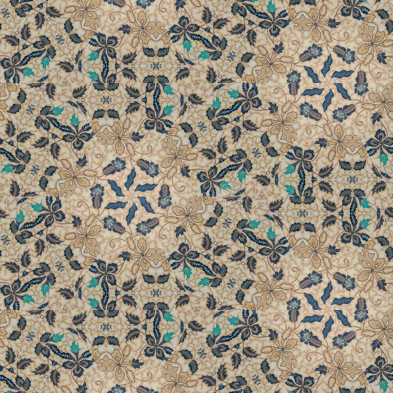 Indonesian Batik Geometric Abstract Pattern, Batik Pattern. Stock ...