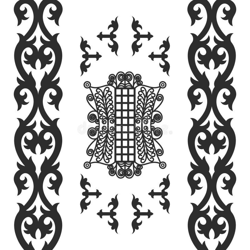 Indonesian Batik Heritage Element Vector Design Stock Vector ...