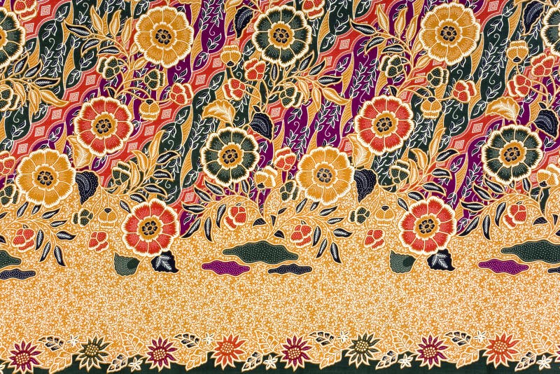 Indonesian Batik Sarong stock image. Image of malaysian - 3826023