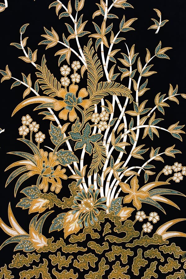 Indonesian Batik Sarong stock photo. Image of textile - 3876074