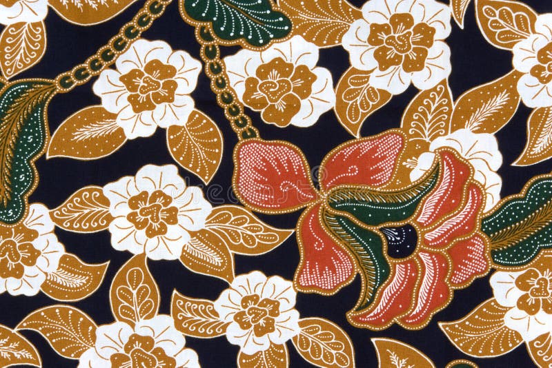 Indonesian Batik Sarong stock image. Image of material - 3877317
