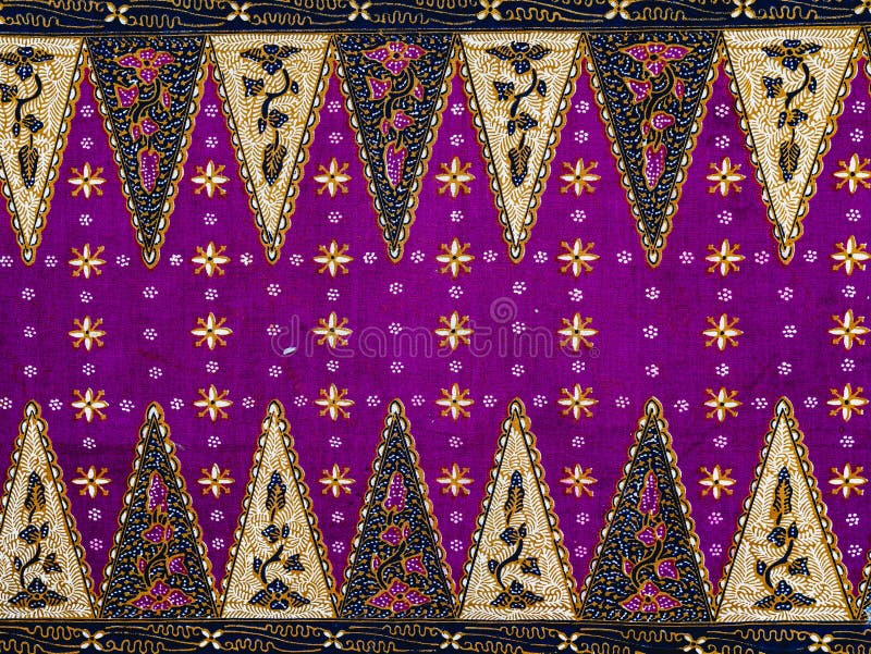 Indonesian Batik Motifs, Patterns and Designs Stock Photo - Image of ...