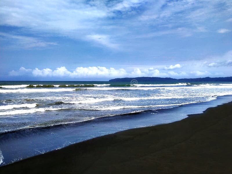 Indonesian beach Kemiren stock photo. Image of ocean - 263483014