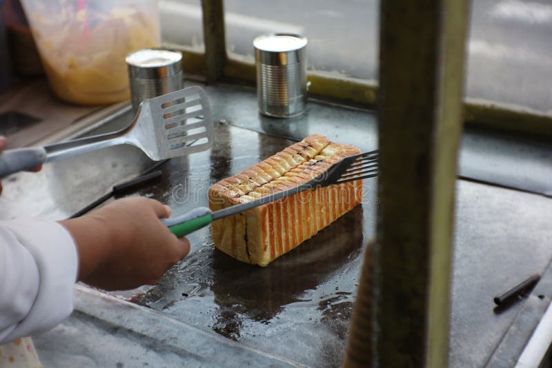 Indonesian Bread Toast stock photo. Image of fresh, closeup - 259084932