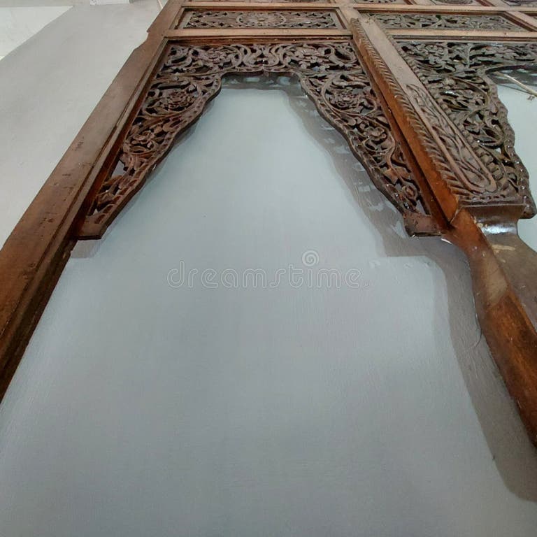 Indonesian Central Java Ethnic Wood Carving Which is Commonly Used for ...