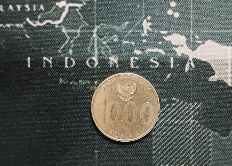 Indonesian coins stock photo. Image of geld, cuan, payment - 299935548