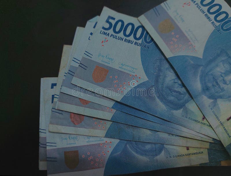 Indonesian Currency Denomination 50 Thousand Stock Image - Image of ...