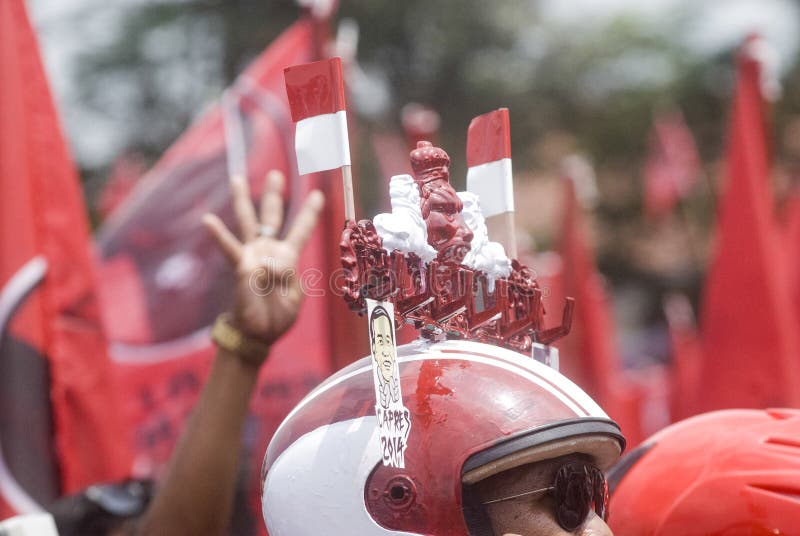 INDONESIAN DEMOCRATIC PARTY of STRUGGLE PROFILE Editorial Stock Image ...