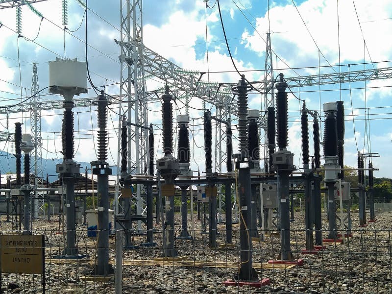 Old Substation in the Middle of Swamp Stock Photo - Image of sunshine ...