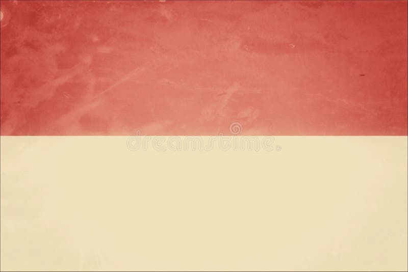 Indonesian Flag Background Retro Style Vector Illustration Stock ...